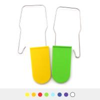 China Waterproof Plastic Wire Padlock Security Seal JCPL203 21x80.6mm Disposable Self Locking for sale