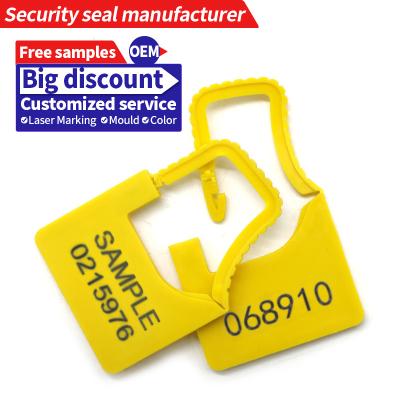 Cina JCPL005 Sigillo di lucchetto in plastica Sigillo di sicurezza industriale Colore personalizzato in vendita