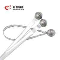 China Anti Spin Metal Strap Seal JCSS002 Self Lock High Security 365x8.5mm Tinplate for sale