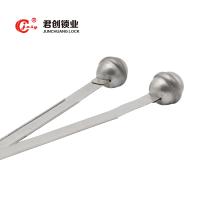 China Anti Spin Metal Strap Seal JCSS002 Self Lock High Security 365x8.5mm Tinplate for sale