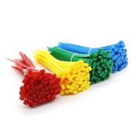 China Nylon Plastic Cable Ties Reusable Self-Locking Fastening 100pcs per Bag for sale
