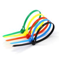 China Nylon Plastic Cable Ties Reusable Self-Locking Fastening 100pcs per Bag for sale