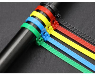 Cina Impressione laser con cavo di nylon a chiusura automatica liberabile 4.6 x 370 mm in vendita