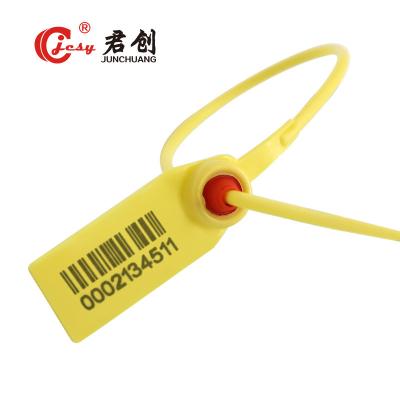 Cina JCPS003 sigillo di plastica per porta tag di sicurezza manomissione segno di sicurezza in plastica evidente in vendita