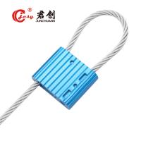 China JCCS005 Container Cable Seal Security Wire Cable Seal 35x41x13mm Aluminum Alloy for sale