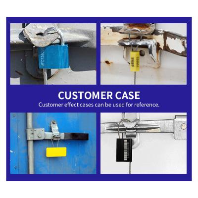 中国 JCCS002  small cable seal for connectors pull tight container security injection-molded power cable seal 販売のため