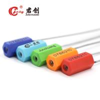 China JCCS101 Hexagonal Plastic Cable Seal 1.8mm Diameter 1.6KN Tensile for Container Security for sale