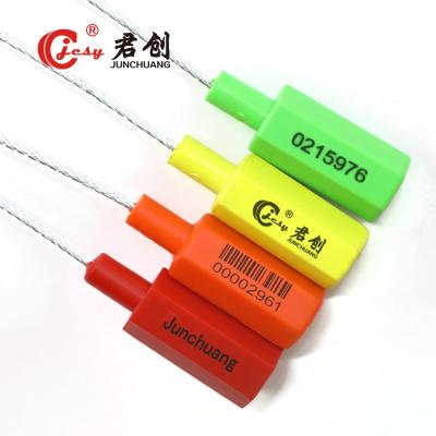 中国 JCCS305 disposable customs cable container seal hexagonal plastic cable seal for logistic 販売のため