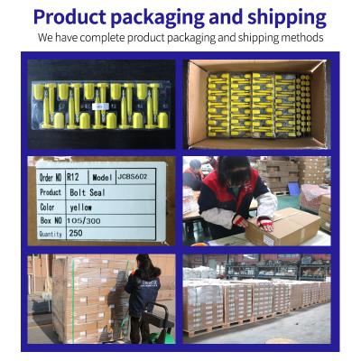 Cina JCBS602 bolt seal security seal manufacture bolt container seal in vendita