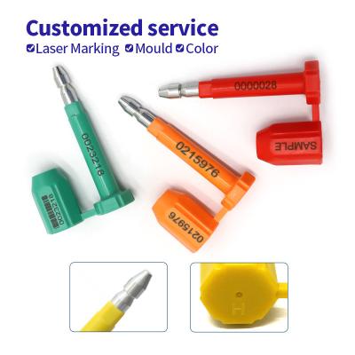 Cina JCBS602 bolt seal security seal manufacture bolt container seal in vendita