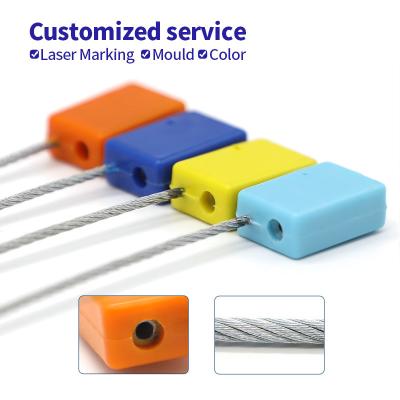 Cina JCCS203 security container seal cable seal suppliers disposable cable seal in vendita