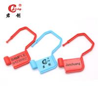 China Disposable Security Padlock Seal PP 41x62mm Tamper Proof Container Lock for sale