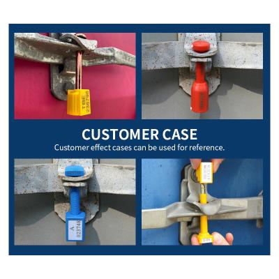 Cina JCBS103 Customized logo high security container seal ABS metal bullet seal in vendita