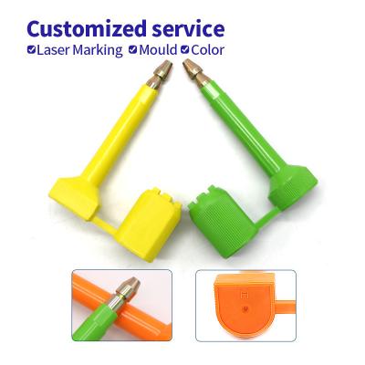 Cina JCBS103 Customized logo high security container seal ABS metal bullet seal in vendita