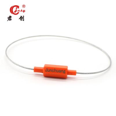 Cina JCCS305 theft hexagon cable seal with barcode 1.8mm wire in vendita