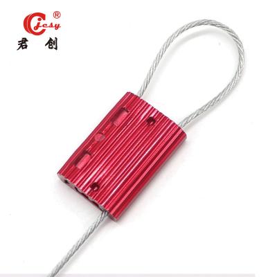 Cina JCCS004 Cable Seal Metal Fuel Tank Cable Security Seal Anti Tamper Cable Seal in vendita