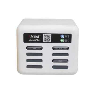 China Built in 2021 cable tier 8 top slots sharing power bank rental charging stations shared power bank station for rent power bank for sale