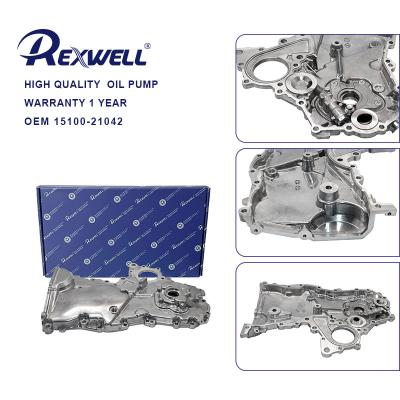 중국 REXWELL 신형 엔진 오일 펌프 ASSY OPT-115 15100-21040 15100-21042 도요타 야리스 베르소 1NZ-FE 2000-2005 판매용