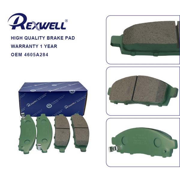Quality Auto Semi-Metal Ceramic Front Disc Brake Pads 4605A284 for MITSUBISHI L200 2.4 2 for sale