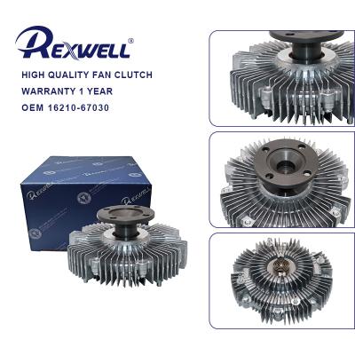 중국 새로운 자동차 라디에이터 냉각 팬 클러치 점착 결합기 16210-67010 16210-67030 16210-67050 도요타 랜드 크루저 90 1KZ-TE 1996-2002 판매용