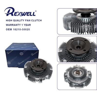 중국 새로운 자동차 라디에이터 냉각 팬 클러치 매끄러운 커플러 16210-50020 16210-50051 도요타 랜드 크루이저 PARDO 2UZ 2002-2007 판매용