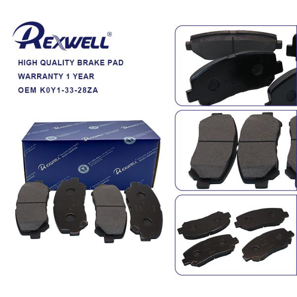 Quality Wholesale Price High Quality Low Metallic Ceramic Front Brake Pads K0Y1-33-28ZA for sale