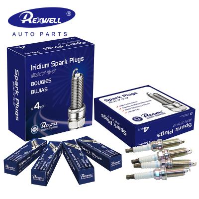 China Sistema de ignição elétrica do motor do automóvel OE PLZKAR6AP-11 FXE20HR11 22401-ED815 Baterias de ignição de platina de irídio para NISSAN TEANA TIIDA for sale