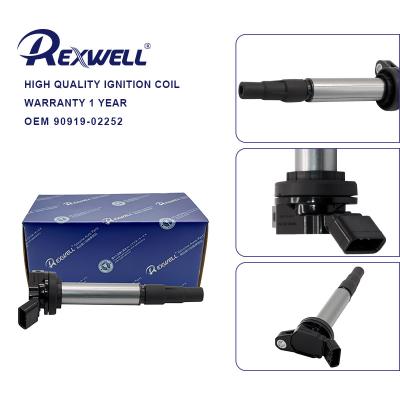 China Genuine OE 90919-02252 90919-02258 90919-C2003 90919-C2005 Auto Engine Ignition Candle Ignition Coils For TOYOTA COROLLA Car for sale
