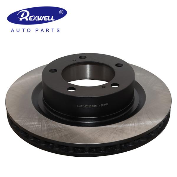 Quality Car Coated Grey Cast Iron Vented Brake Disc Rotor 43512-0C020 43512-60210 for for sale