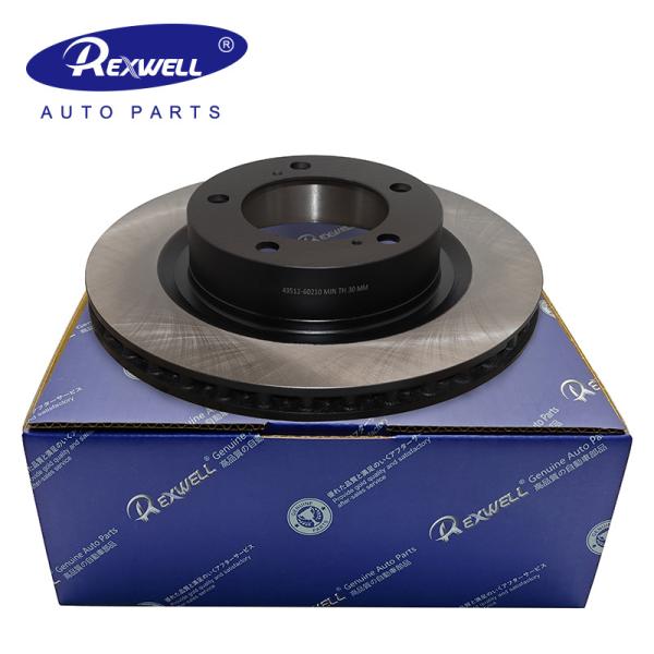 Quality Car Coated Grey Cast Iron Vented Brake Disc Rotor 43512-0C020 43512-60210 for for sale