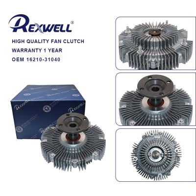 중국 오토 라디에이터 실리콘 오일 팬 클러치 유연 결합기 16210-31040 도요타 4루너 타코마 랜드 크루저 PRADO 판매용