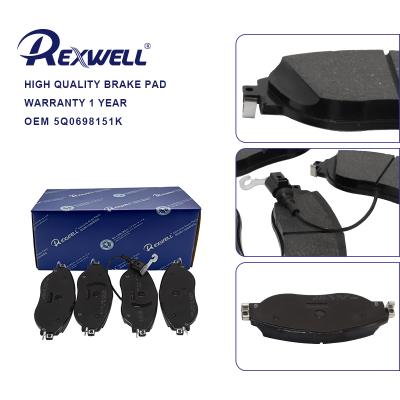 China 5Q0698151K 5Q0698151AJ 3C0698151H Genuine Aftermarket Parts Front Brake Pad Set For VW Golf  Audi Skoda SEAT for sale