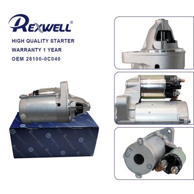 중국 28100-0C060 28100-0C040 28100-0C041 토요타 하이럭스 비고 하이에이스 1TR 2TR용 자동 엔진 부품 스타터 어셈블리 12V 1.4KW 9T 판매용