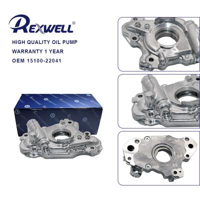 China 15100-22041 Auto Engine Parts Oil Pump for Toyota Corolla Avensis ZZE122 1ZZFE 3ZZFE 4ZZFE 2000-2007 for sale