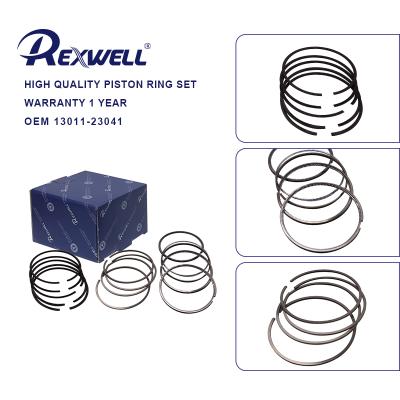 중국 13011-23040 13011-23041 토요타 비츠 에코 야리스 1SZ 1SZ-FE용 고품질 엔진 피스톤 링 세트 판매용