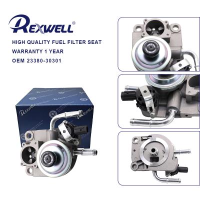 중국 23380-30301 자동차 엔진 연료 필터 프라이머 펌프 연료 필터 캡 도요타 랜드 크루저 프라도 120 150 155 시리즈 1KD KDJ150 판매용