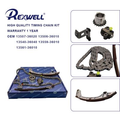 중국 13507-36020 13506-36010 13540-36040 13559-36010 13561-36010 토요타 1AR 2AR용 엔진 타이밍 체인 키트 판매용