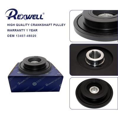 중국 13407-46020 토요타 크라운 수프라 렉서스용 자동 엔진 크랭크샤프트 댐퍼 풀리 판매용