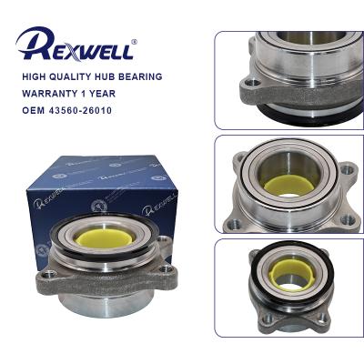 중국 43560-26010 54KWH02 54*90*60 토요타 하이 에이스 2005-용 전륜 휠 허브 베어링 판매용