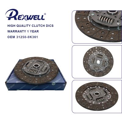중국 31250-0K361 Oem 클러치 디스크 31210-0K360 Toyota Hilux Revo용 판매용