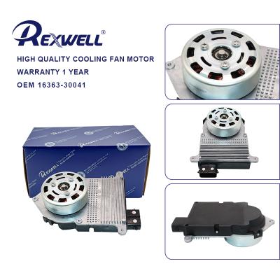 중국 16363-30041 토요타 하이에이스 KDH LH200용 자동차 라디에이터 냉각 팬 모터 판매용