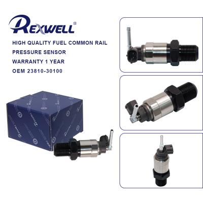 중국 23810-30100 토요타 하이럭스 프라도 랜드 크루저 1KD KUN10 KDJ120용 고압 연료 커먼 레일 센서 판매용
