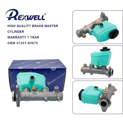 China 47201-60670 Brake Master Cylinder Abs For Toyota Land Cruiser 90 KDJ9# KZJ9# Hilux MK4 MK5 LN165 KDN165 for sale