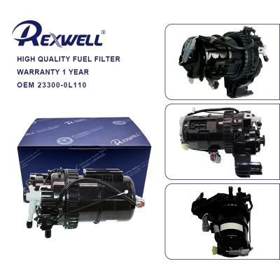 China 23300-0L110 23300-0L111 23300-0L100 Fuel Filter Assembly For Toyota Hilux Revo Fortuner 1GD 2GD 1KD for sale