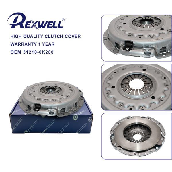 Quality 31210- 0K280 Auto Clutch Pressure Plate Clutch Cover Assembly for Toyota Fortuner Hilux 1GD 2GD GUN125 GUN135 for sale