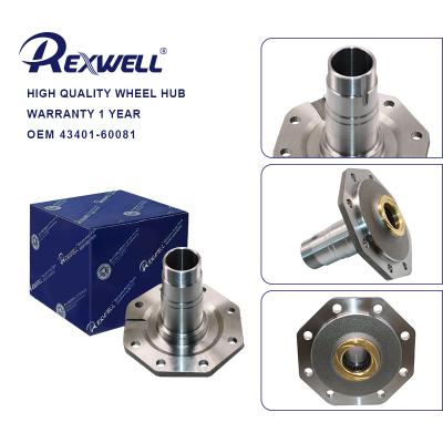 China 43401-60081 43401-60080 Spindle Sub-Assembly Steering Knuckle for Toyota Land Cruiser 1991-1997 for sale