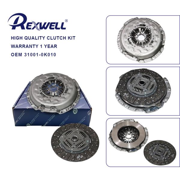 Quality KT-387 31001-0K010 TYK2308 REXWELL Clutch Kit for Toyota Hilux Revo 2GD for sale