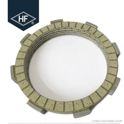 Cina La frizione del motociclo di Oilproof CG125 placca 4 la superficie di attrito dei pc 36/48 in vendita