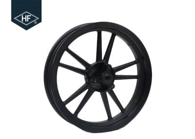 Cina La ruota a 14 pollici del motociclo parte le parti nere di Front Rear Scooter Aluminum Alloy in vendita