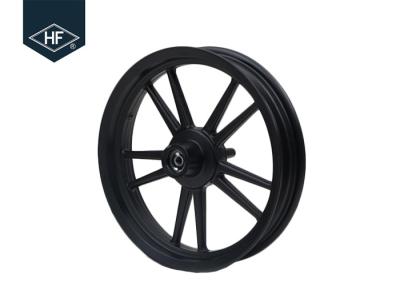 Cina La ruota a 14 pollici del motociclo parte le parti nere di Front Rear Scooter Aluminum Alloy in vendita
